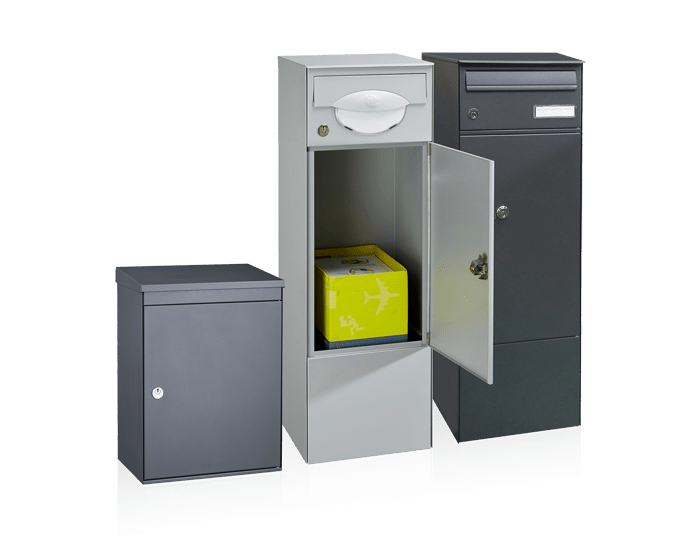 Boîtes aux lettres, boîtes à colis, portes en acier et produits de ...